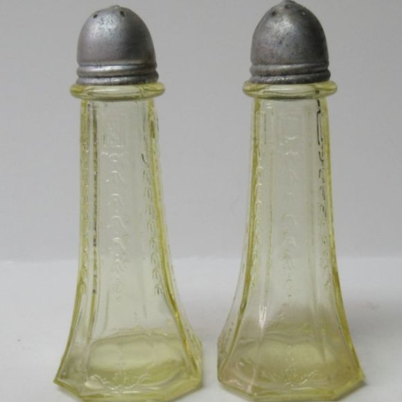 Depression Glass | Dining | Hocking Depression Glass Topaz Yellow ...